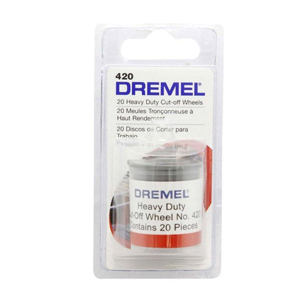 Kit Disco de Corte Dremel 420 com 20 peças