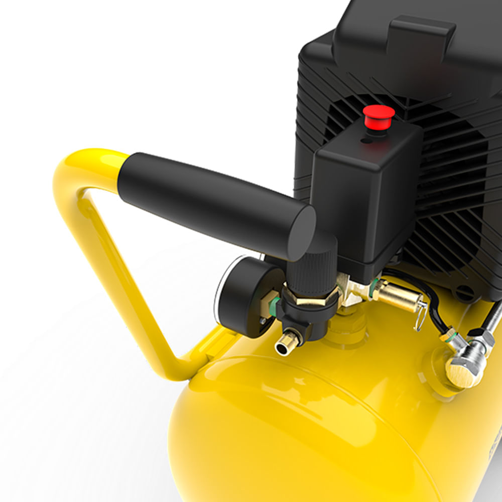 Compressor de Ar Pressure Moto Press 8,2 Pés 24 Litros 2 Hp