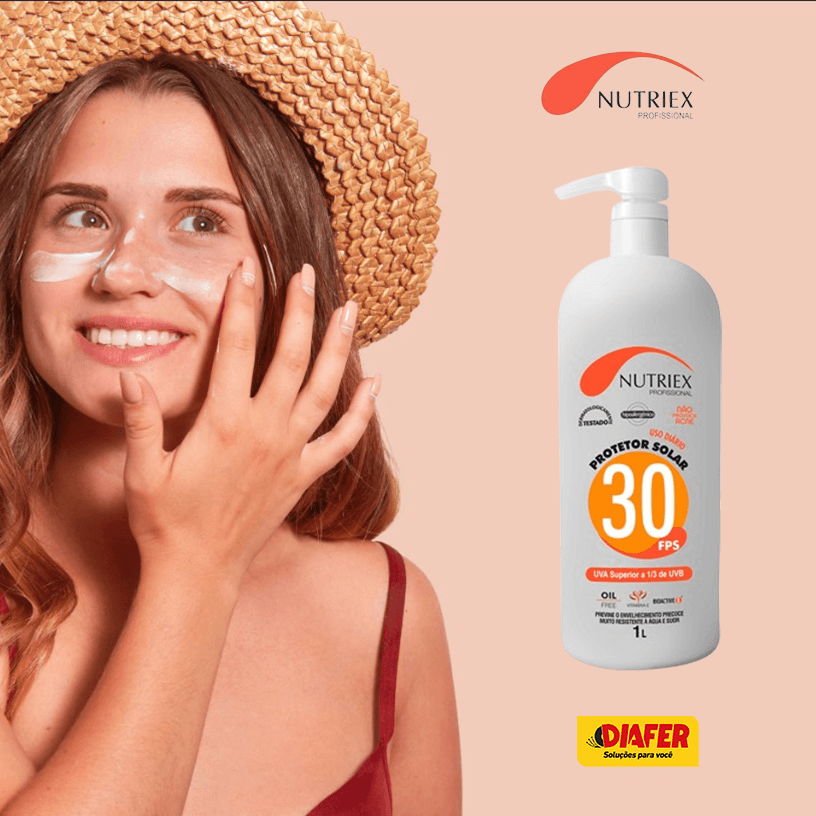 Protetor Solar Nutriex Profissional FPS 30 Oil Free 1 Litro